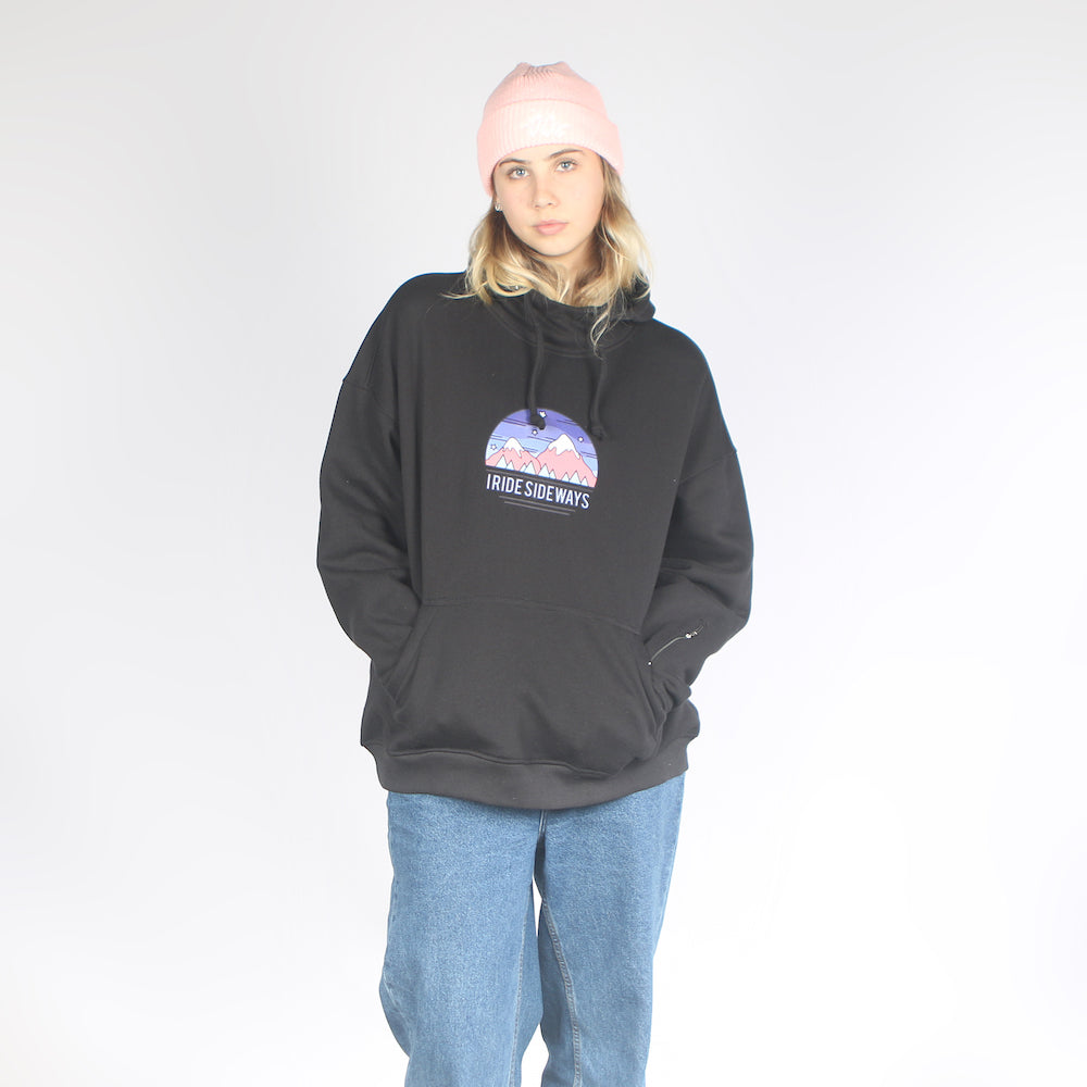 Mammoth DWR Oversized Hoodie Black – I Ride Sideways